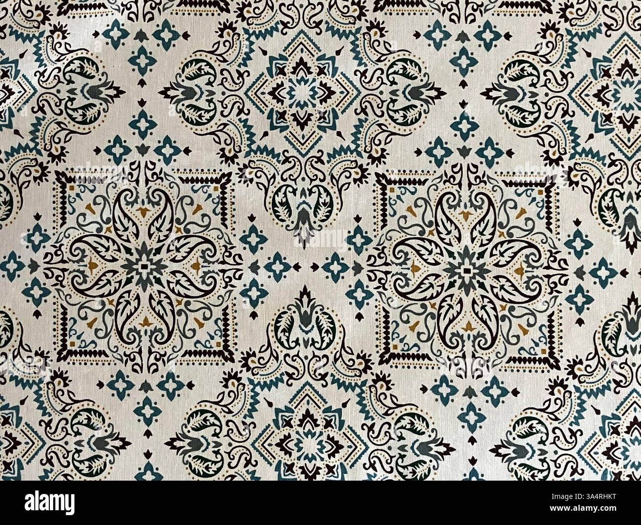 Fabric with geometric designs, seamless linen cloth design Stock Photo ...