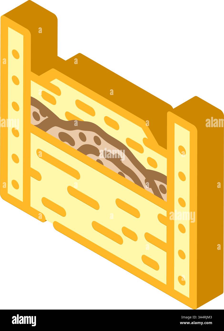 compost bin eco conscious isometric icon vector illustration Stock ...