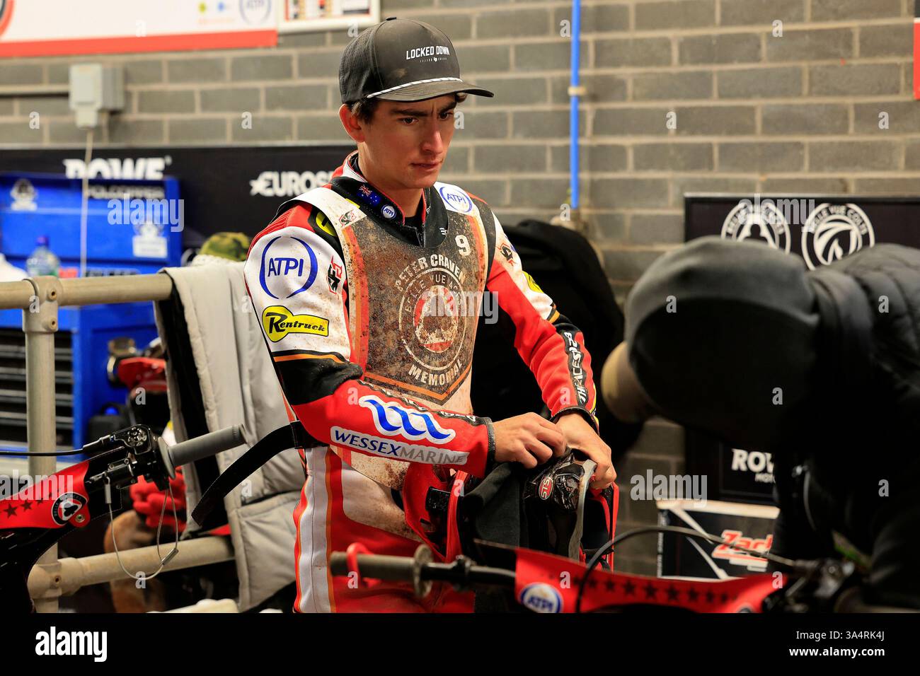 Manchester, UK. 17th Mar, 2025. Zach Cook of Belle Vue Aces during the ...