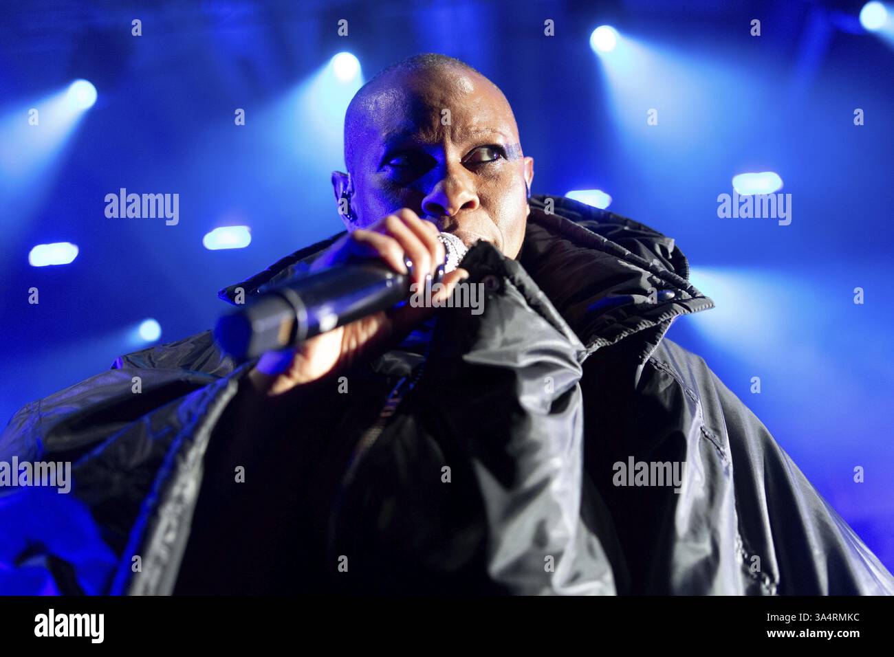 Deborah Anne Dyer aka Skin, singer of Skunk Anansie, live at the ...