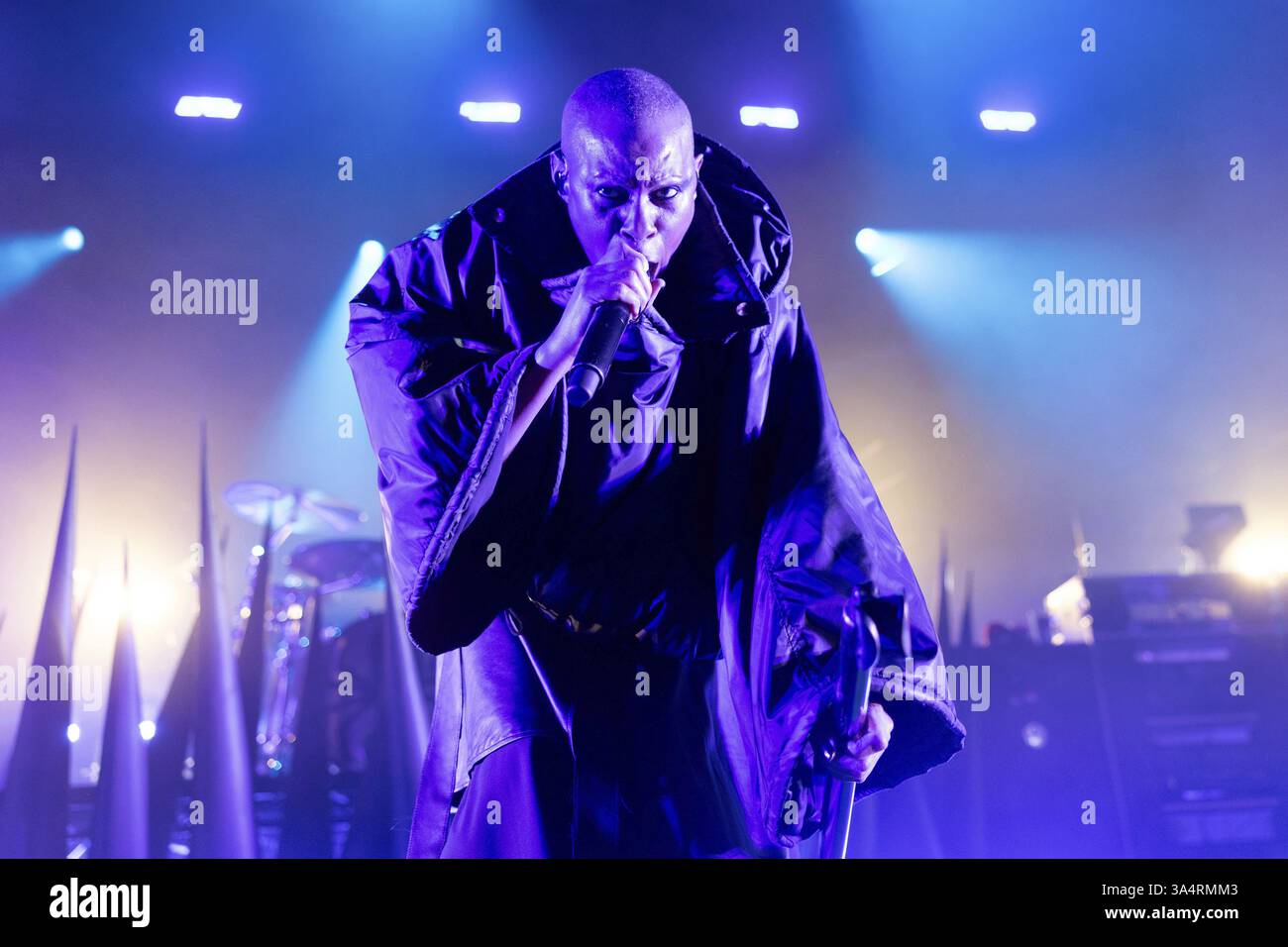 Deborah Anne Dyer aka Skin, singer of Skunk Anansie, live at the ...