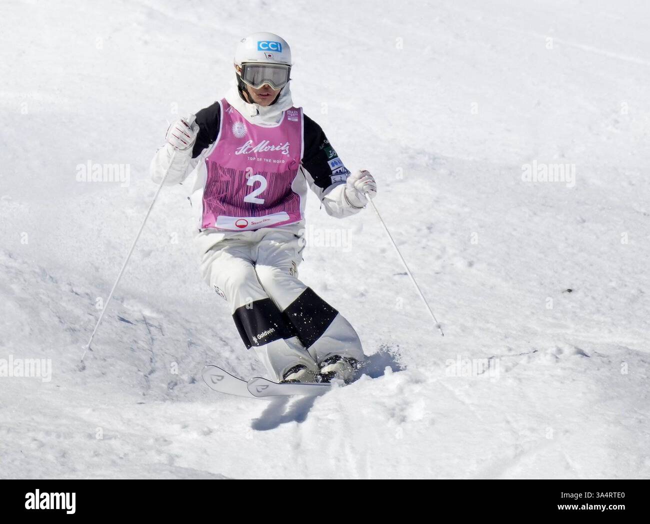 Japan's Ikuma Horishima competes in the men's moguls final at the ...
