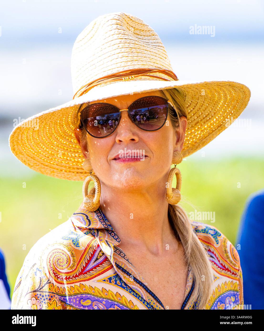 Naivasha, Kenya. 19th Mar, 2025. Queen Maxima at a knowledge session on water, climate and ...
