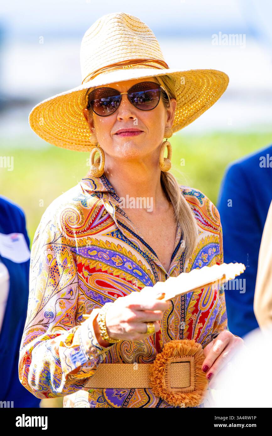 Naivasha, Kenya. 19th Mar, 2025. Queen Maxima at a knowledge session on water, climate and ...