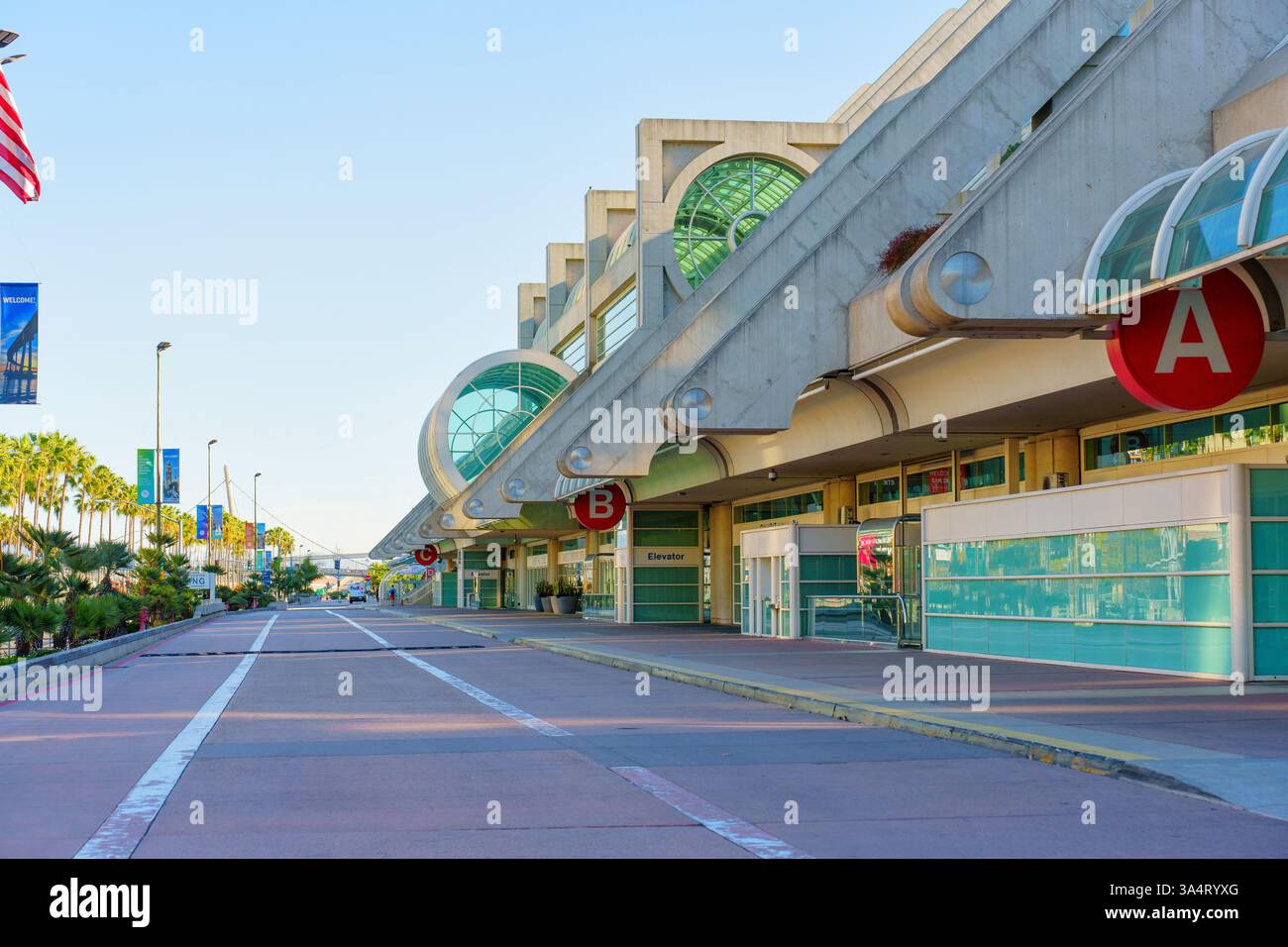 San Diego, California - January 14, 2025: Modern architecture of the ...