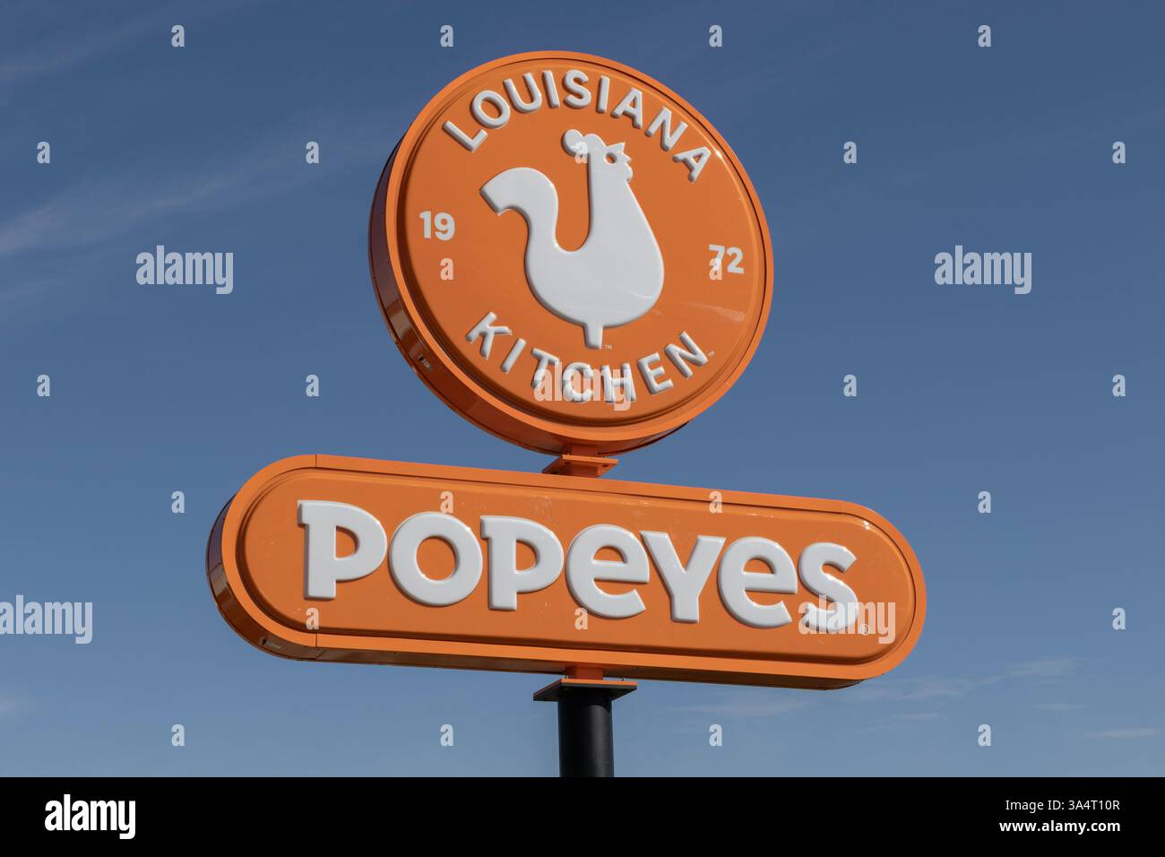 Anderson - March 18, 2025: Popeyes Louisiana Kitchen Fast Food ...