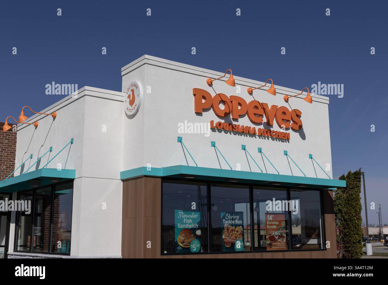 Anderson - March 18, 2025: Popeyes Louisiana Kitchen Fast Food ...