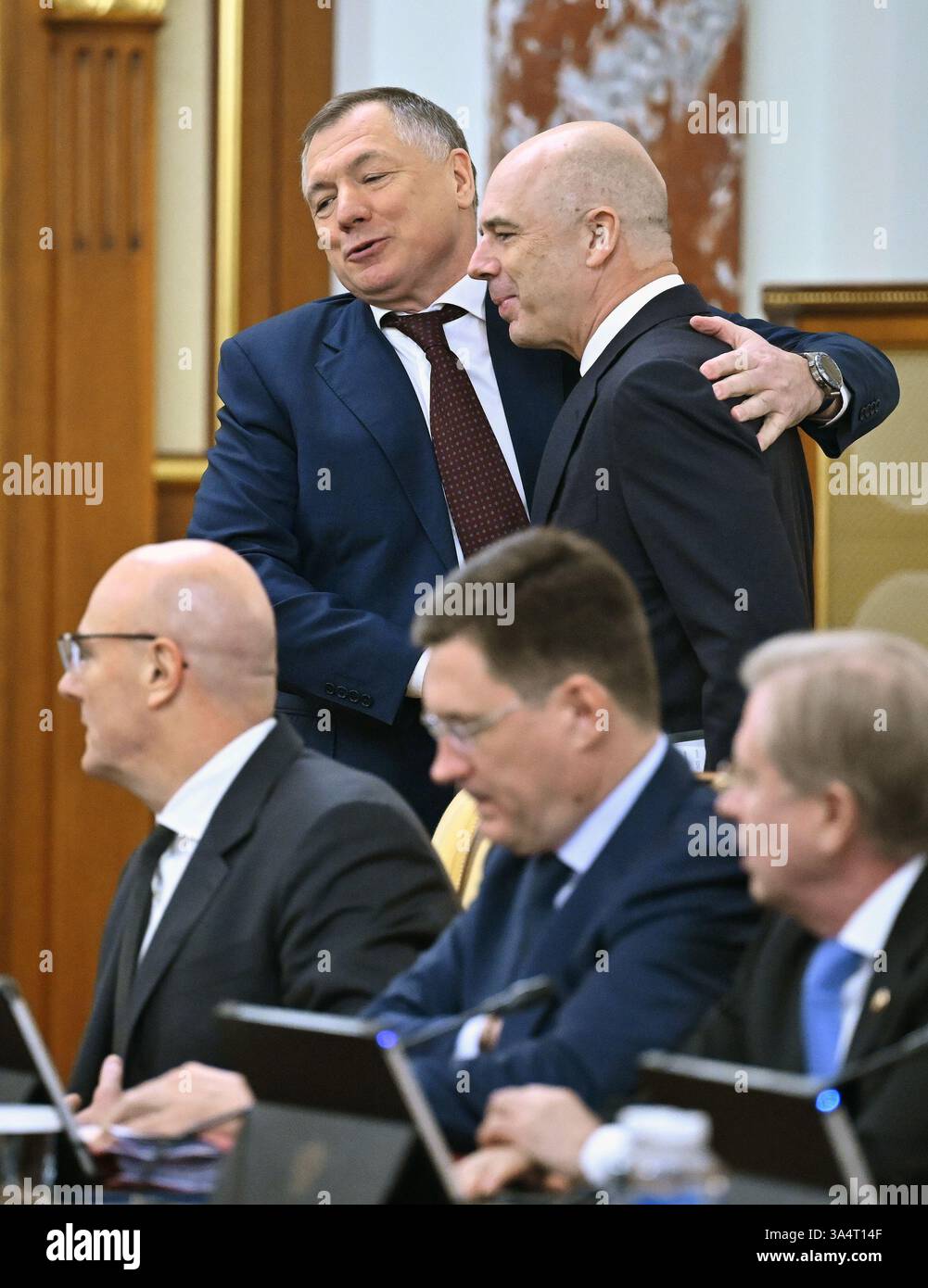 Moscow, Russia. 19th Mar, 2025. Deputy Prime Minister of Russia Marat ...
