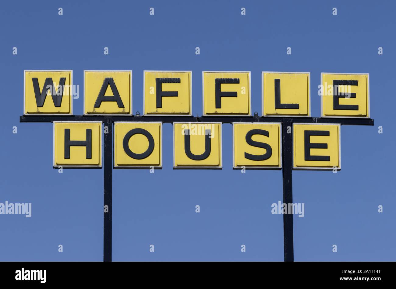 Anderson - March 18, 2025: Waffle House Iconic Southern Restaurant ...