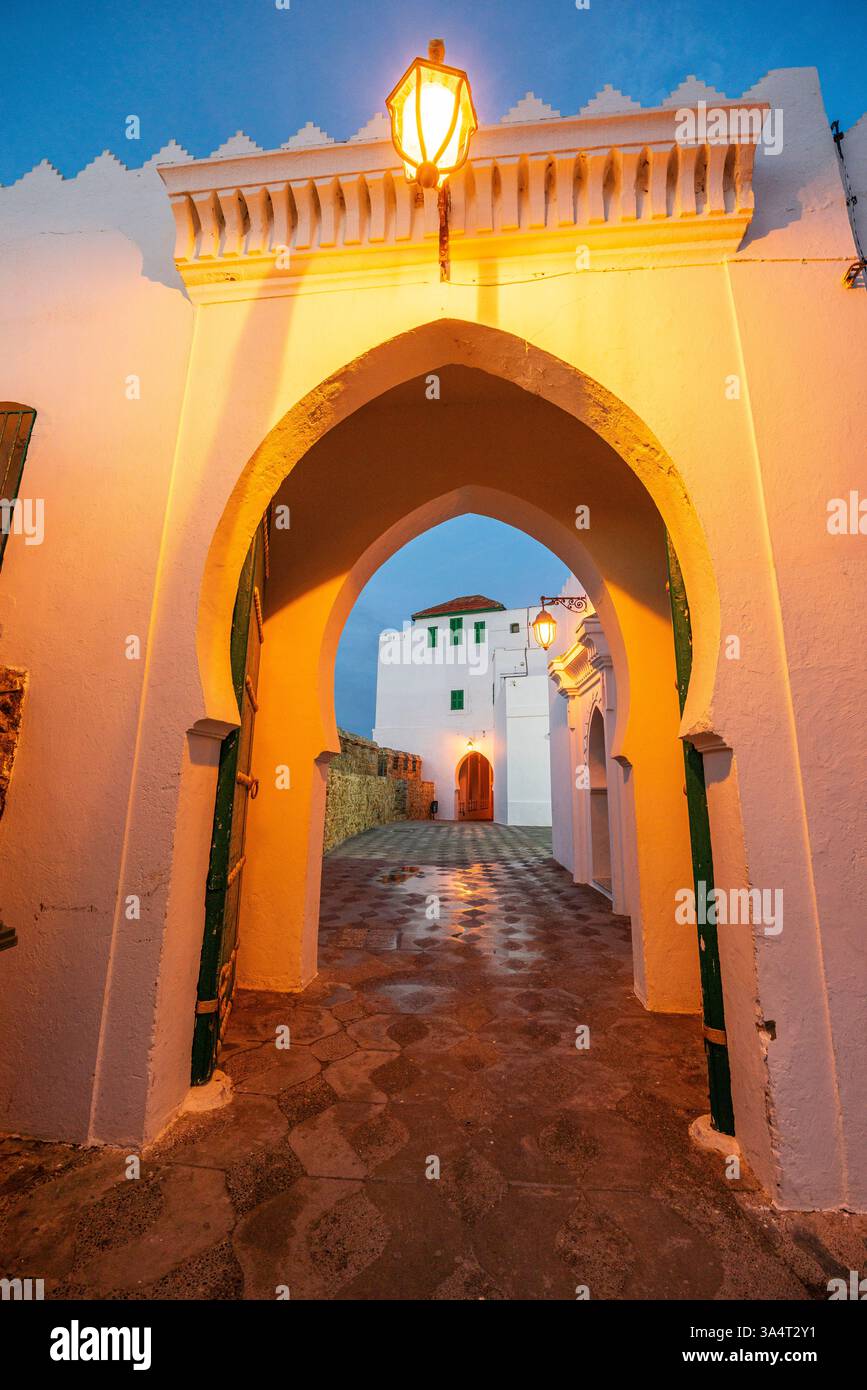 Raisuni Palace (Raisuli), Ibn Khaldoune, Asilah, Morocco, North Africa ...