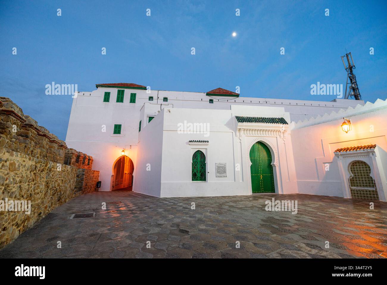Raisuni Palace (Raisuli), Ibn Khaldoune, Asilah, Morocco, North Africa ...