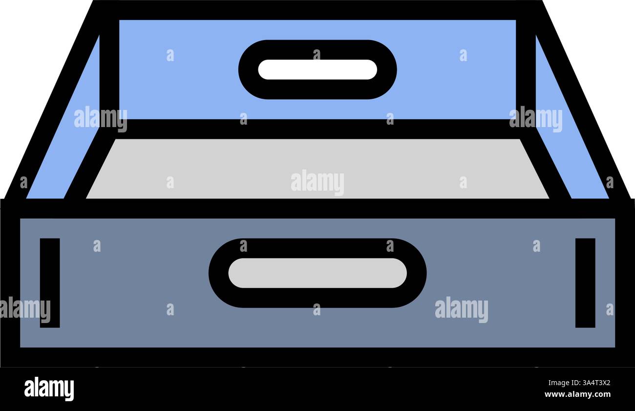 Stackable trays Stock Vector Images - Alamy