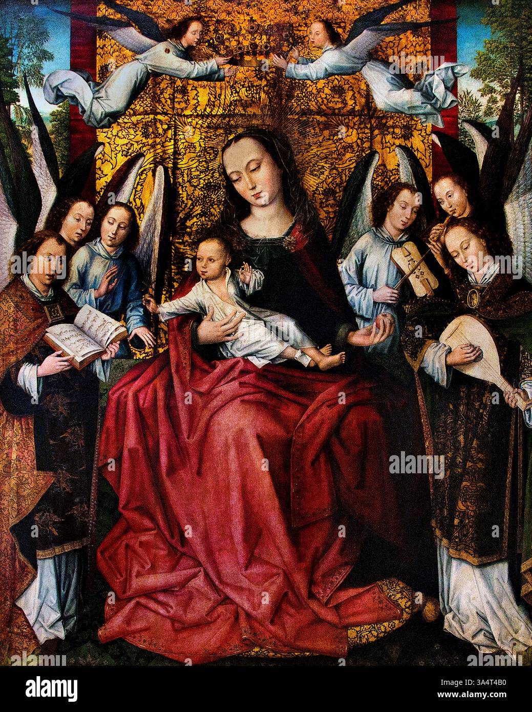 The virgin presenting saint dominic hi-res stock photography and images - Alamy