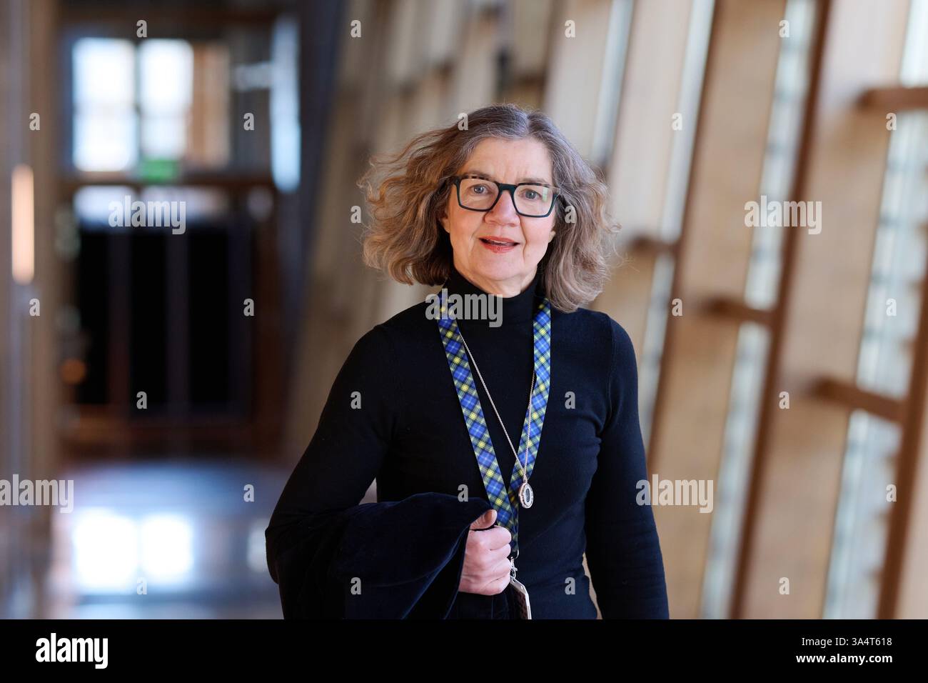 Edinburgh Scotland, UK 19 March 2025. Audrey Nicoll MSP at the Scottish ...