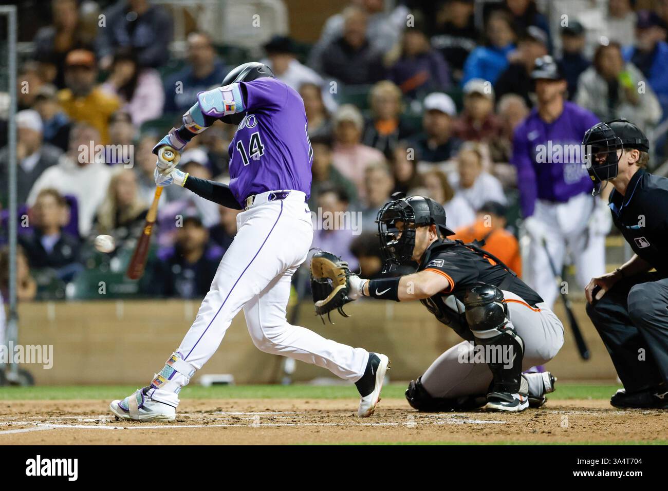 Scottsdale, USA. 18th Mar, 2025. Scottsdale, AZ. USA; Colorado Rockies ...