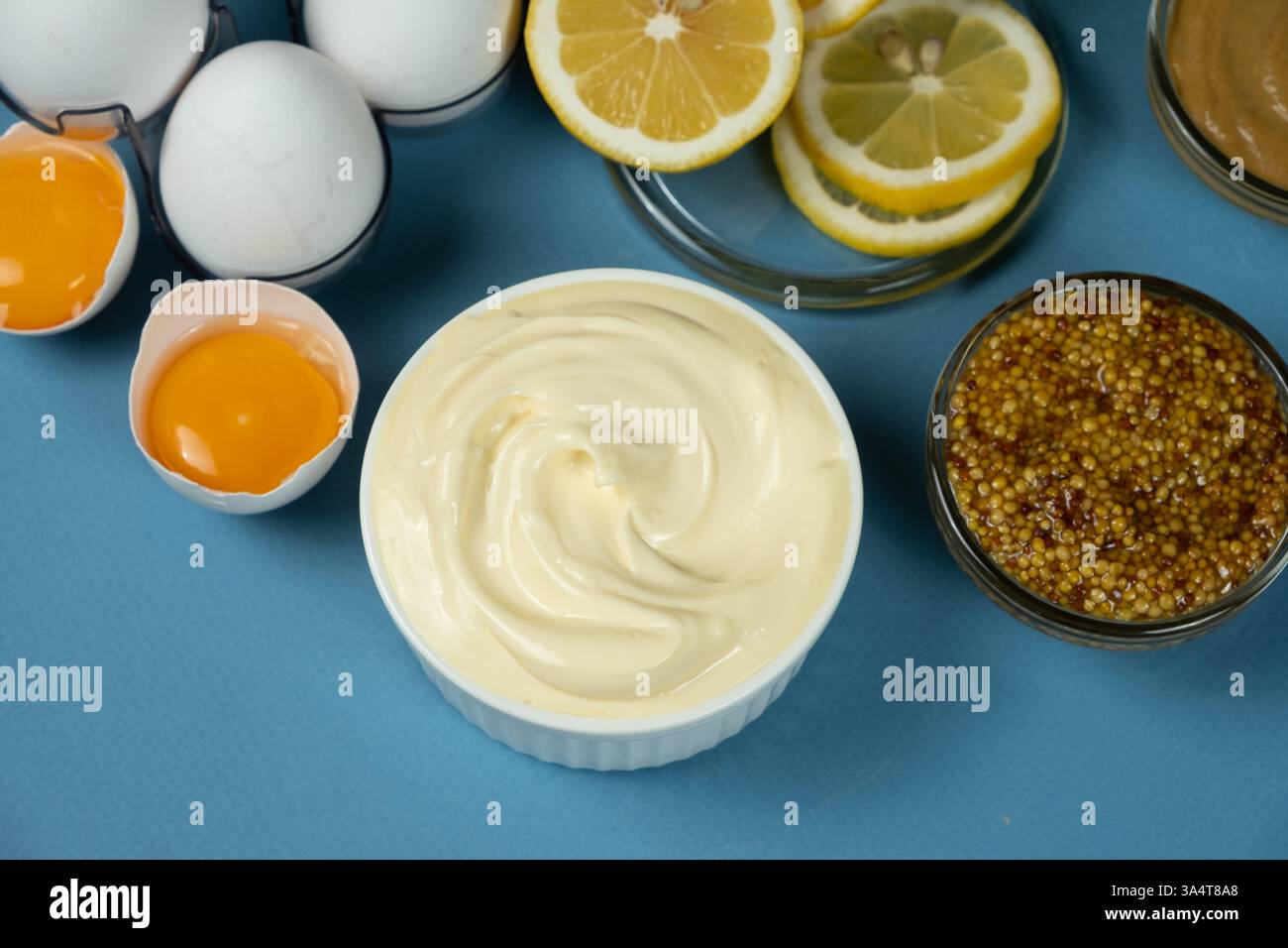 Classic white mayonnaise popular condiment hi-res stock photography and ...