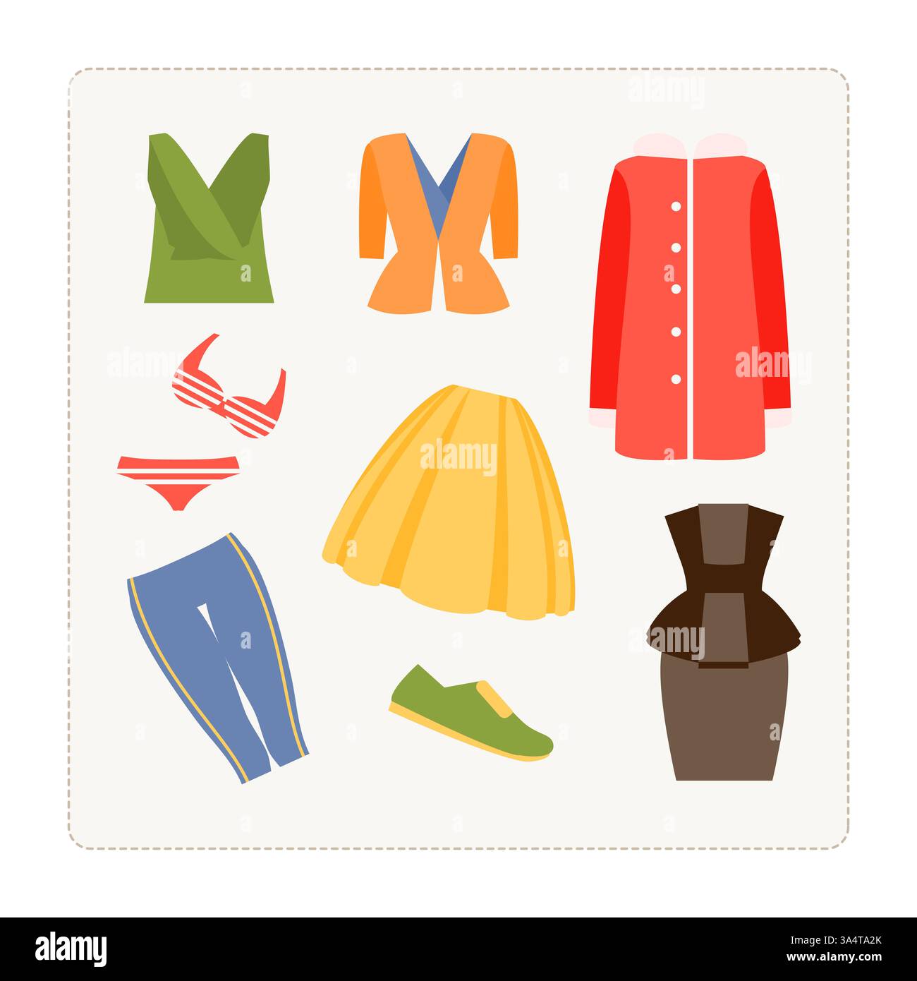 Find an extra object. Theme clothing and shoes. Kids educational game ...