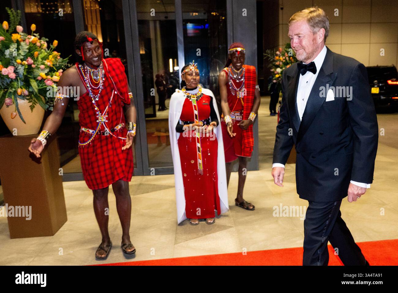 Nairobi, Kenya. 19th Mar, 2025. King Willem-Alexander at the Contra ...
