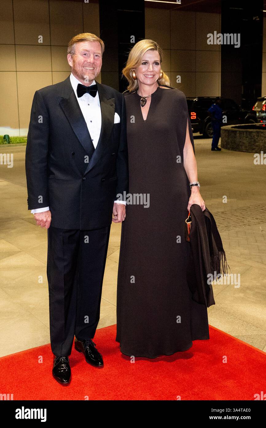 King Willem-Alexander and Queen Maxima at the Contra Performance at JW ...