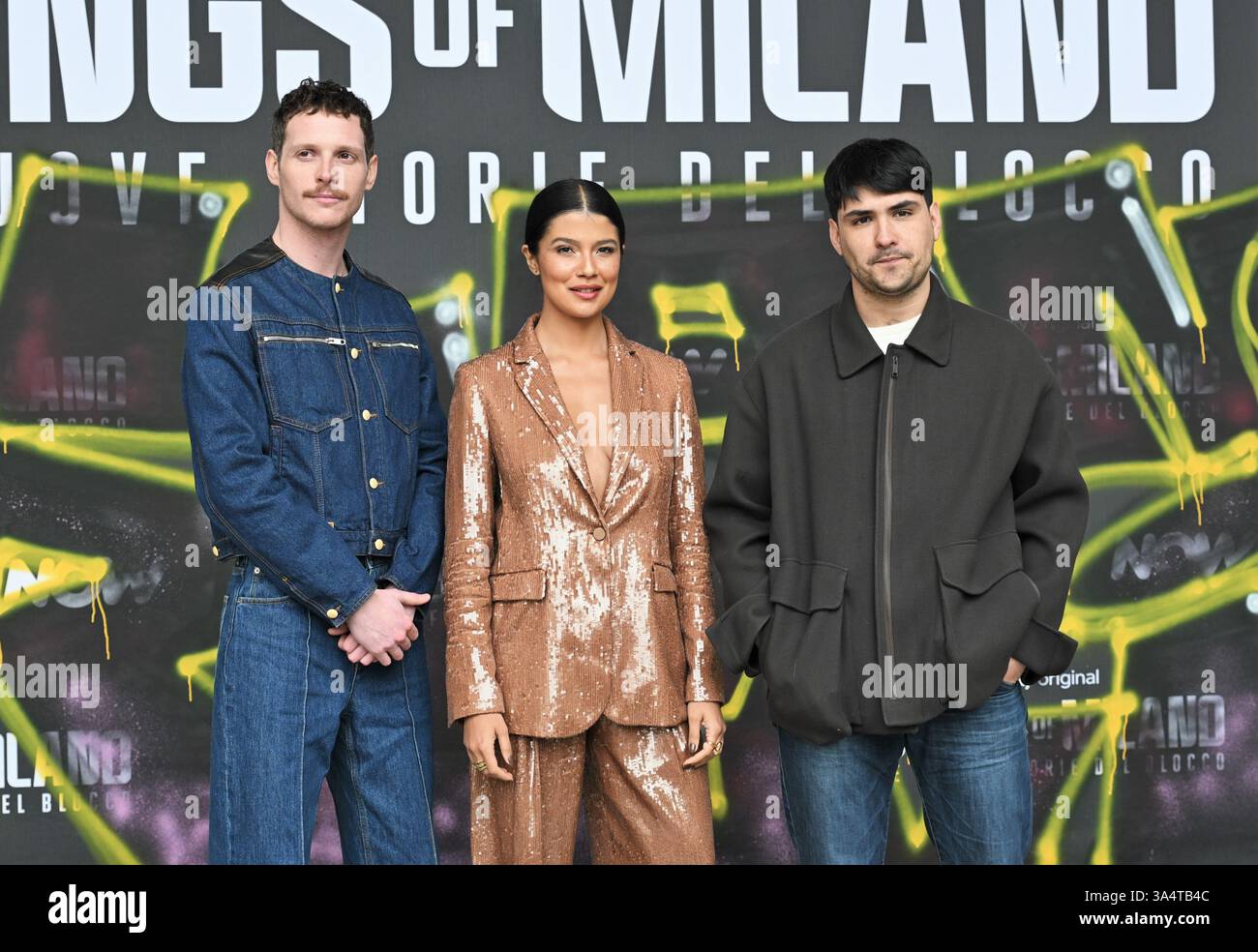 Milan,Italy GANGS of MILANO The new stories of the block photocall cast ...