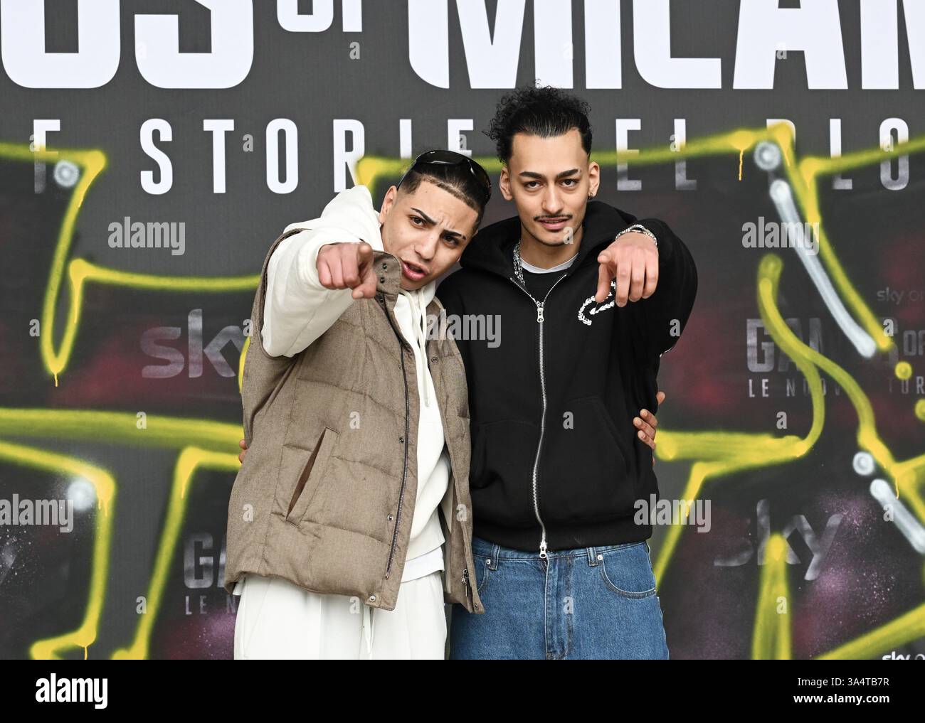 Milan, . 17th Mar, 2024. Milan, Italy GANGS of MILANO The new stories ...