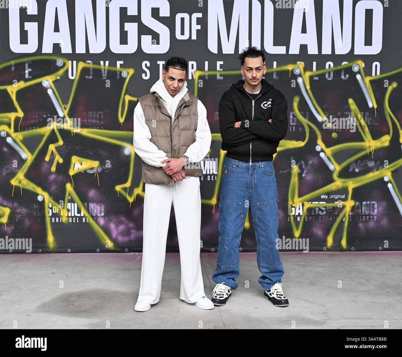 Milan, . 17th Mar, 2024. Milan, Italy GANGS of MILANO The new stories ...