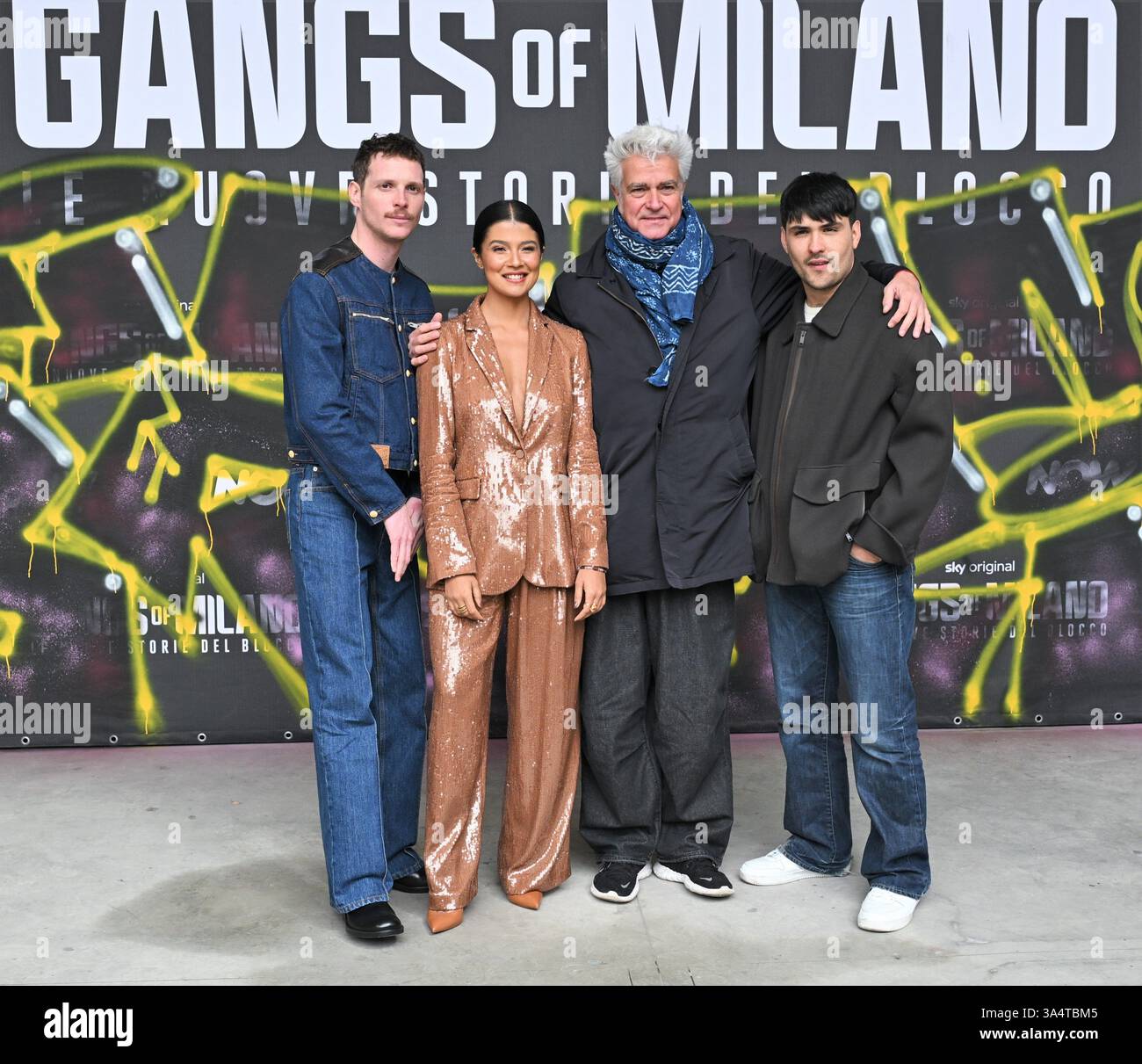 Milan,Italy GANGS of MILANO The new stories of the block photocall cast ...