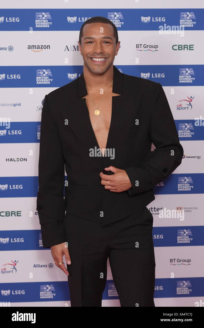 Michael Gunning attending the British Diversity Awards at Grosvenor ...