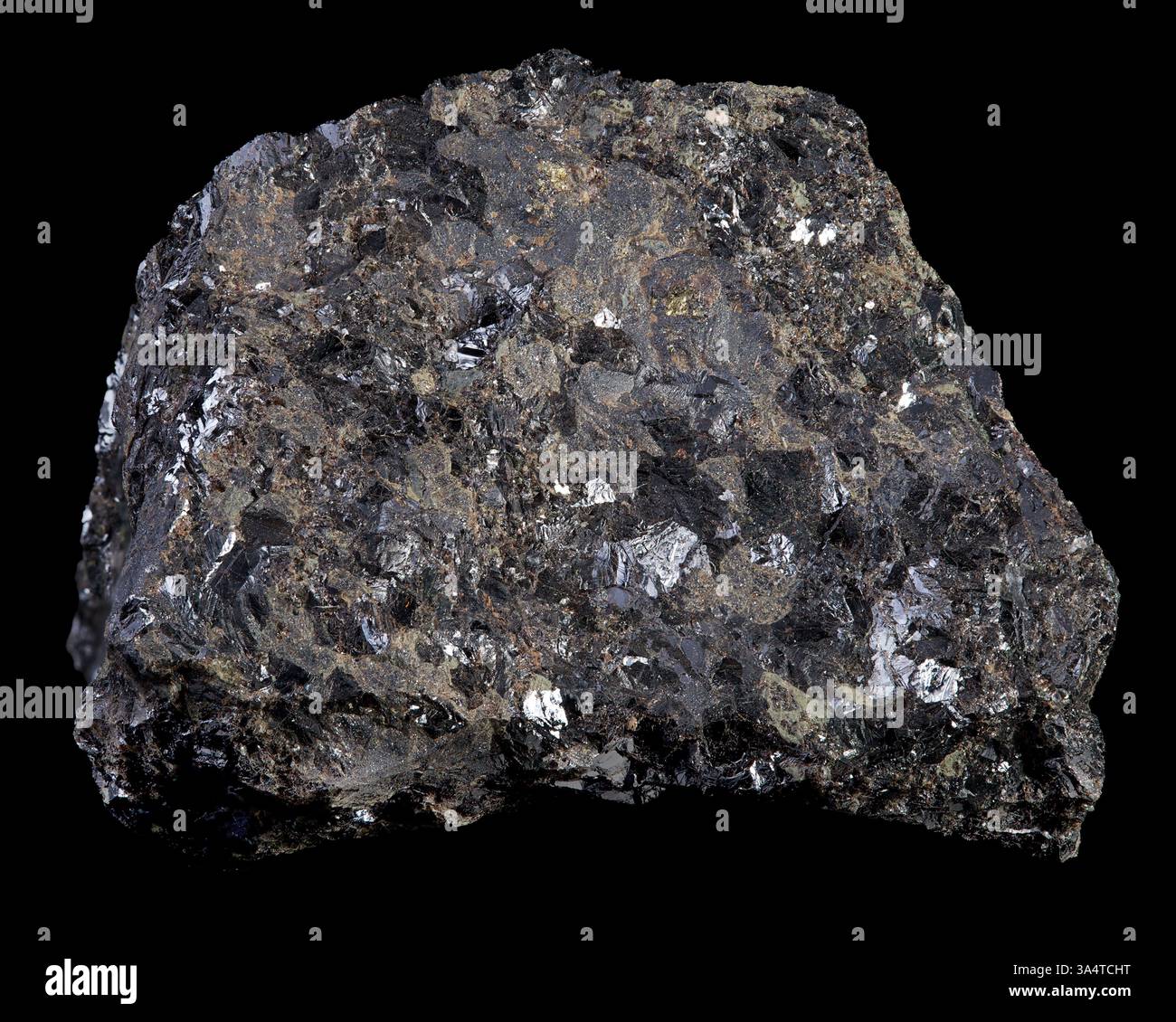 Sphalerite (Zinc Ore Stock Photo - Alamy