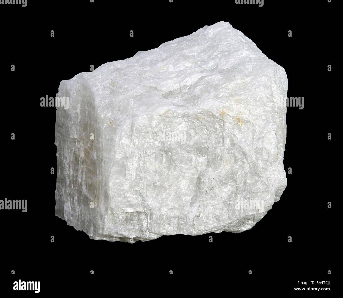 White-Microcline, Igneous Rock, Buckingham, Quebec, Canada Stock Photo ...