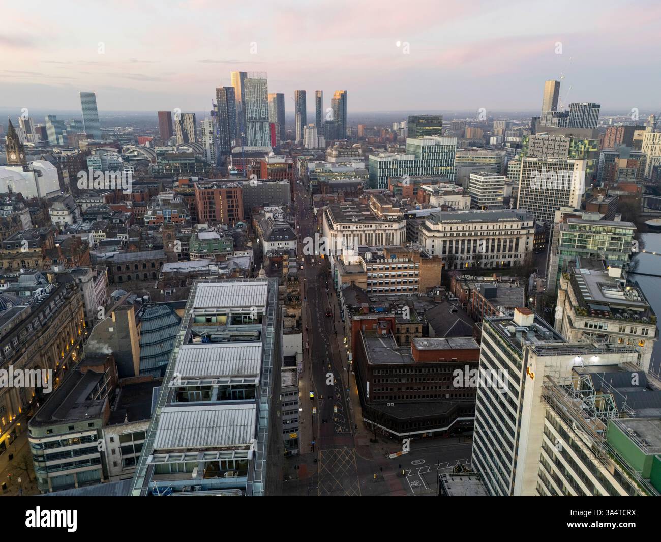 Footage cityscape city skyline construction hi-res stock photography ...
