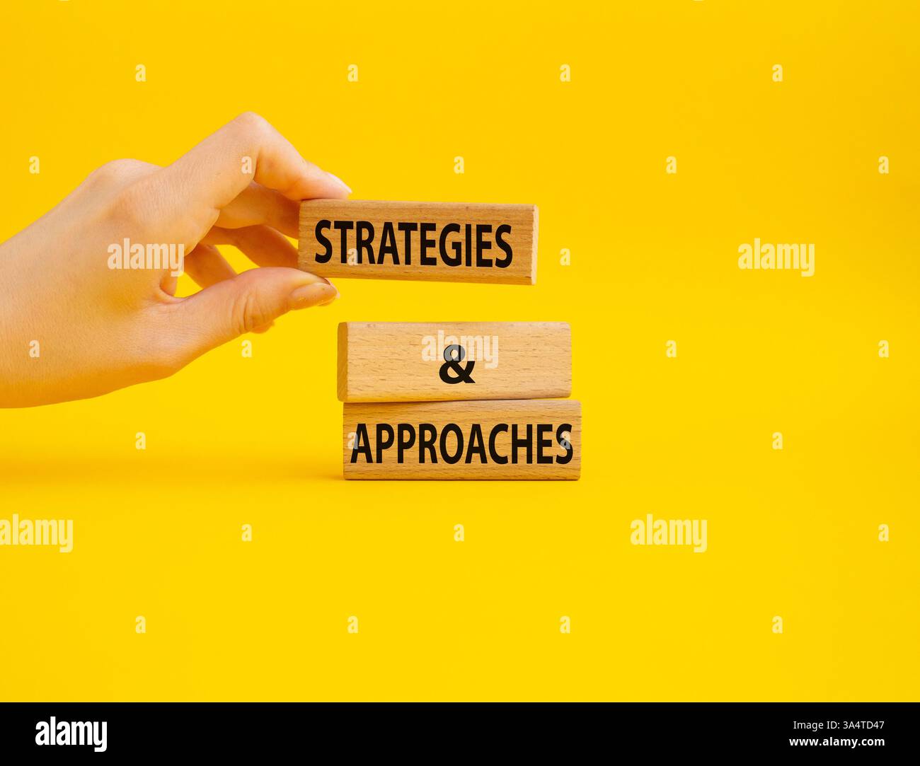 Strategies and approaches symbol. Concept word Strategies and ...