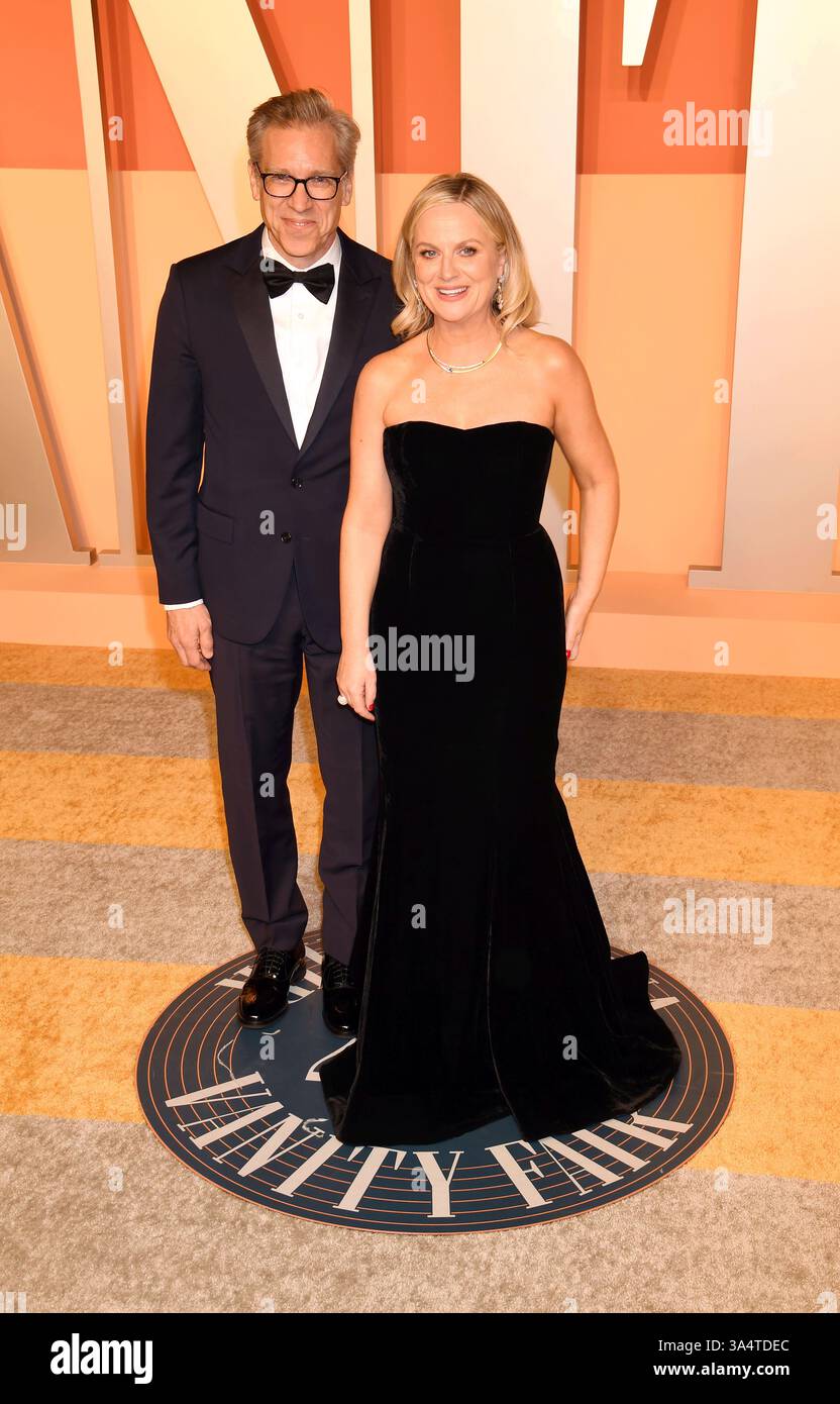 BEVERLY HILLS, CALIFORNIA - MARCH 02: Joel Lovell and Amy Poehler ...