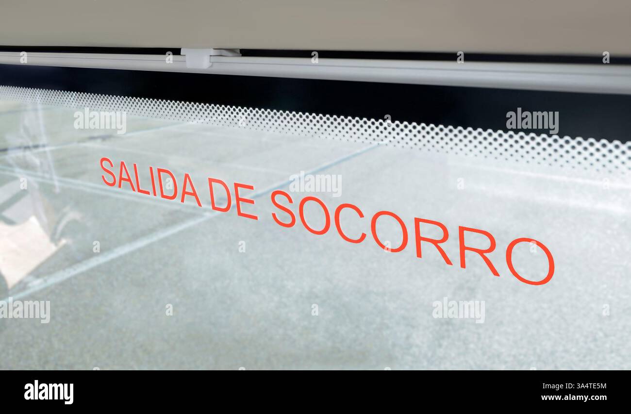 Salida de socorro hi-res stock photography and images - Alamy