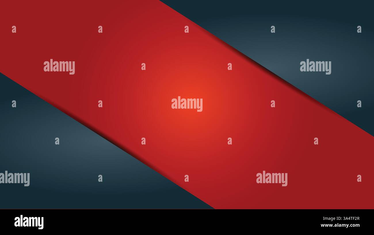 Stylish red and black abstract vector background with modern layered ...