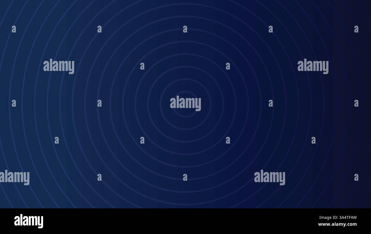 A stunning abstract blue ripple vector background with circular waves. Perfect for wallpaper ...