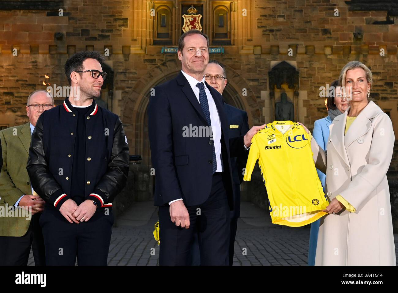 Handout photo provided by British Cycling of Mark Cavendish, Christian ...