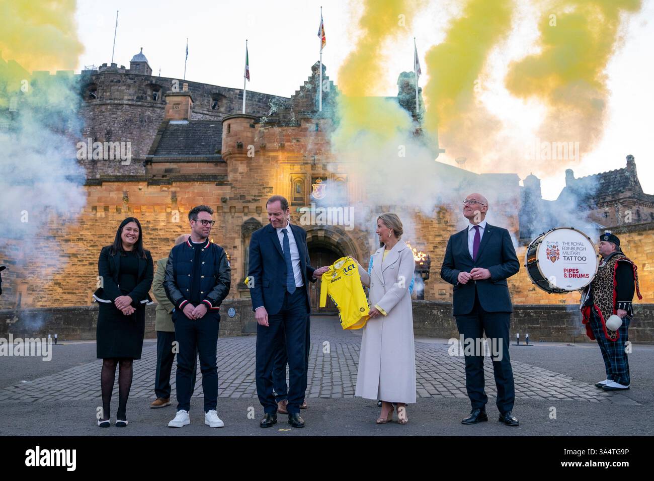 (left to right) Minister for Culture, Media and Sport Lisa Nandy ...