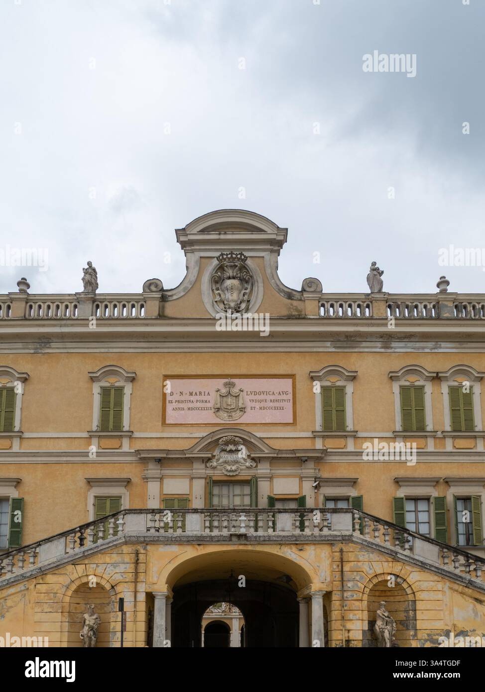Colorno, Italy March 1st 2025 Baroque palace of Colorno, also known as ...