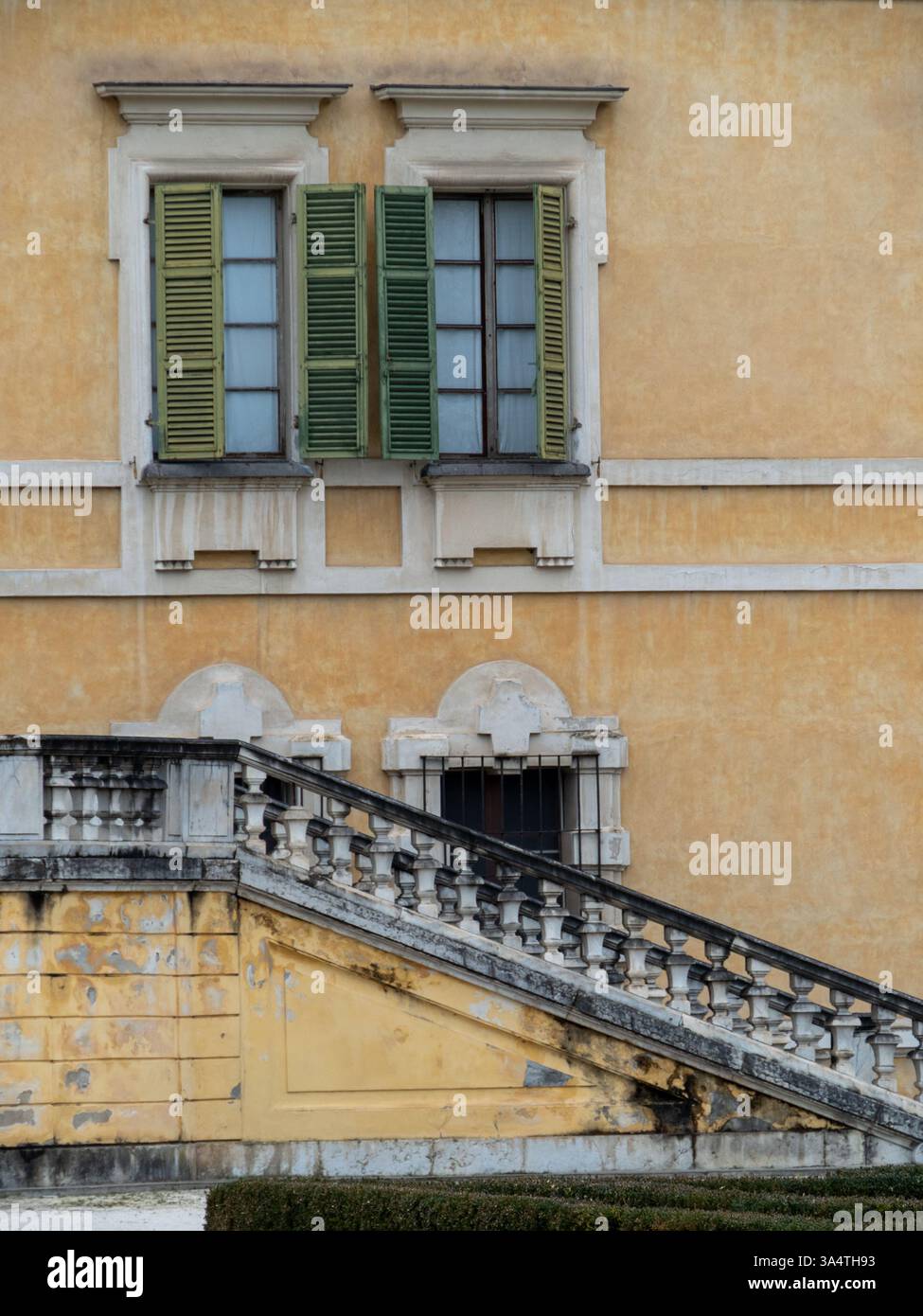 Colorno, Italy March 1st 2025 External view of the Reggia di Colorno ...