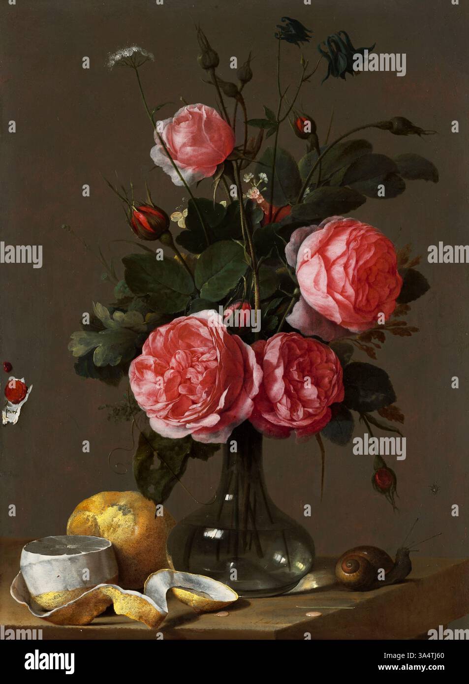Floral Still Life. Jan Davidsz. de Heem. Formerly ascribed to Cornelis ...