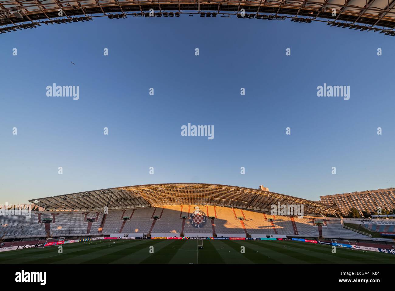 Split, Croatia. 18th Mar, 2025. General view of Poljud Stadium on March ...