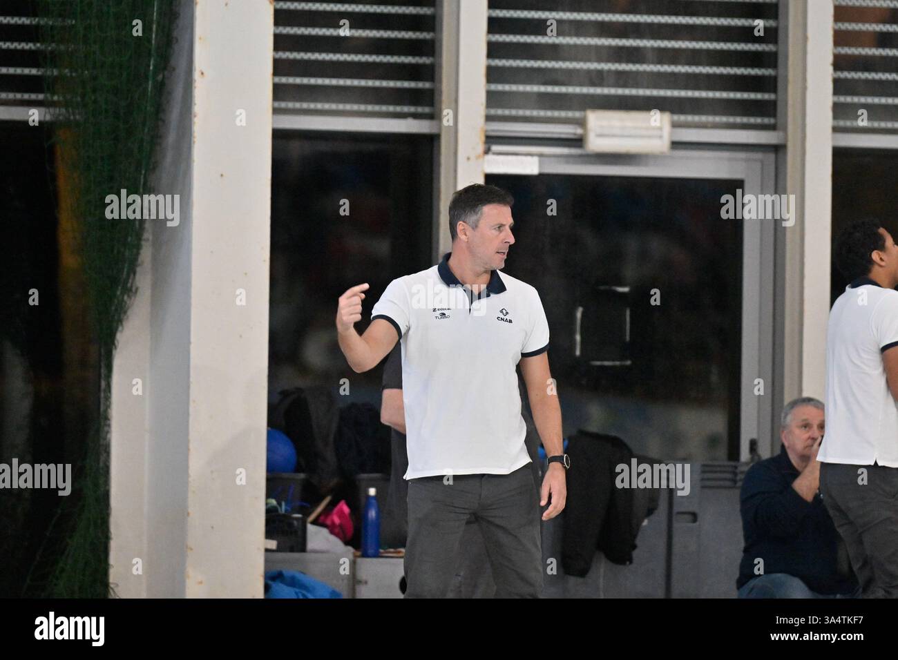 Savona, Italy. 19th Mar, 2025. Elvis Fatovic (Zodiac CNAB) Team Head ...