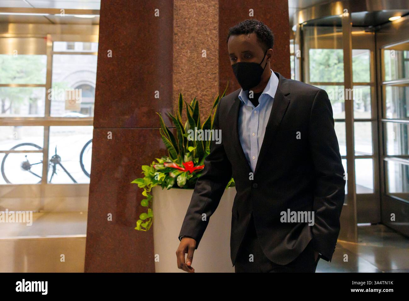 Salim Said, co-owner of Safari Restaurant in Minneapolis, arrives at ...