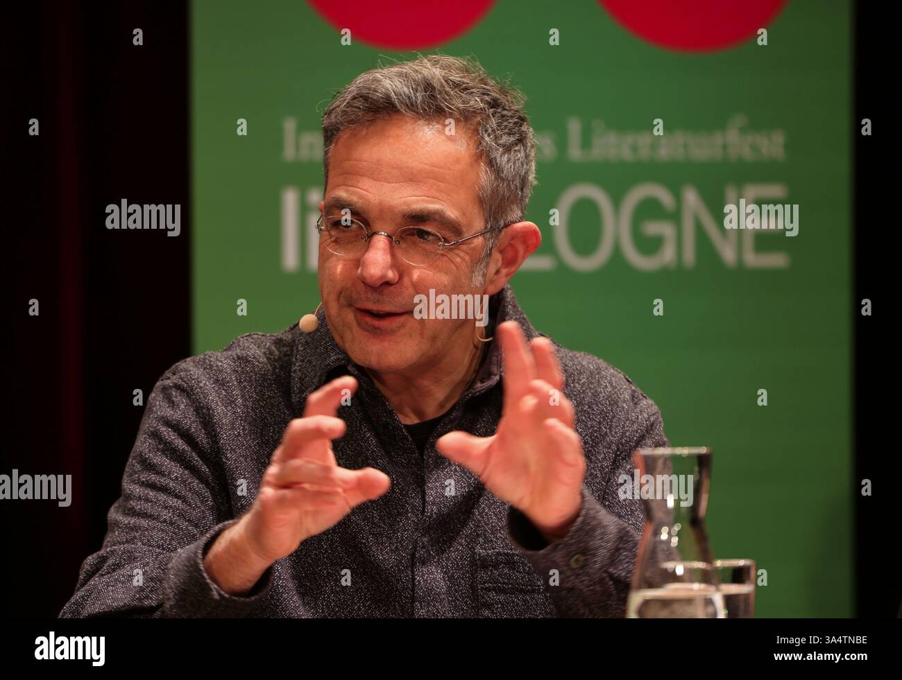Cologne, Germany. 19th Mar, 2025. Navid Kermani, writer and journalist ...