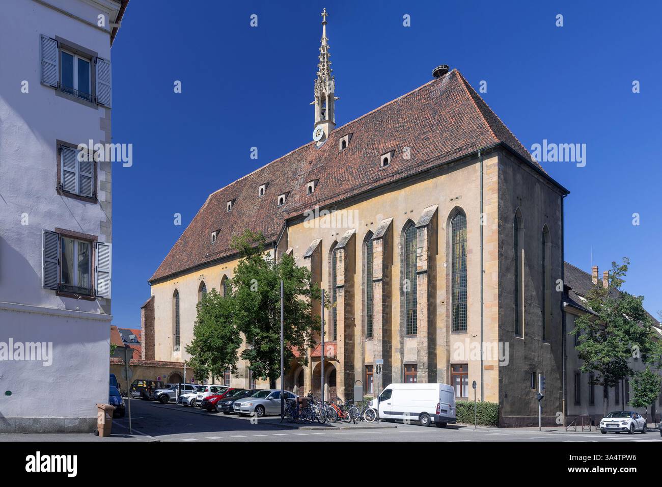 Colmar, France - View of the Old Convent of St. Catherine, built in the ...