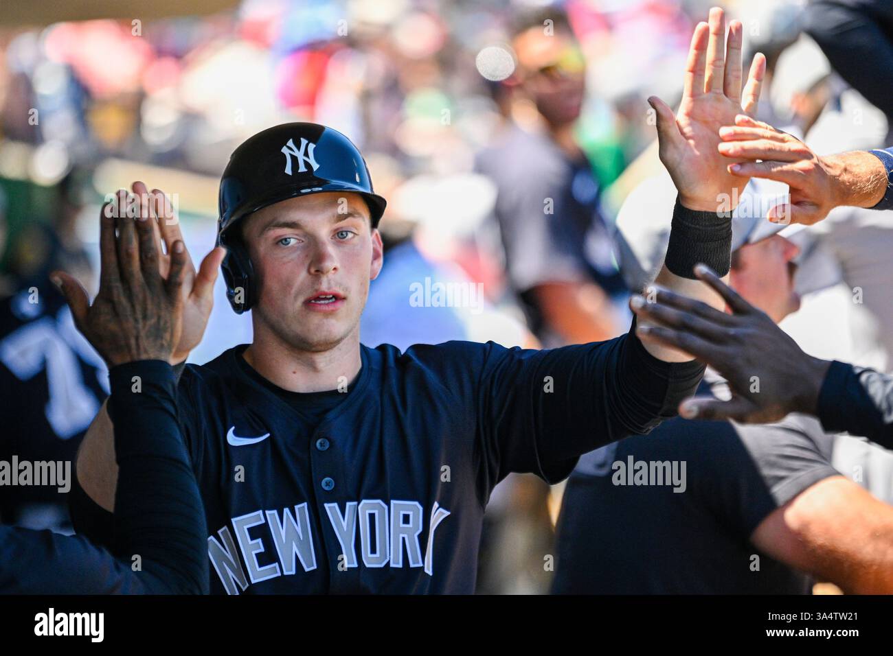 Clearwater, Florida, Florida, USA. 19th Mar, 2025. Ben Rice #93 of the ...