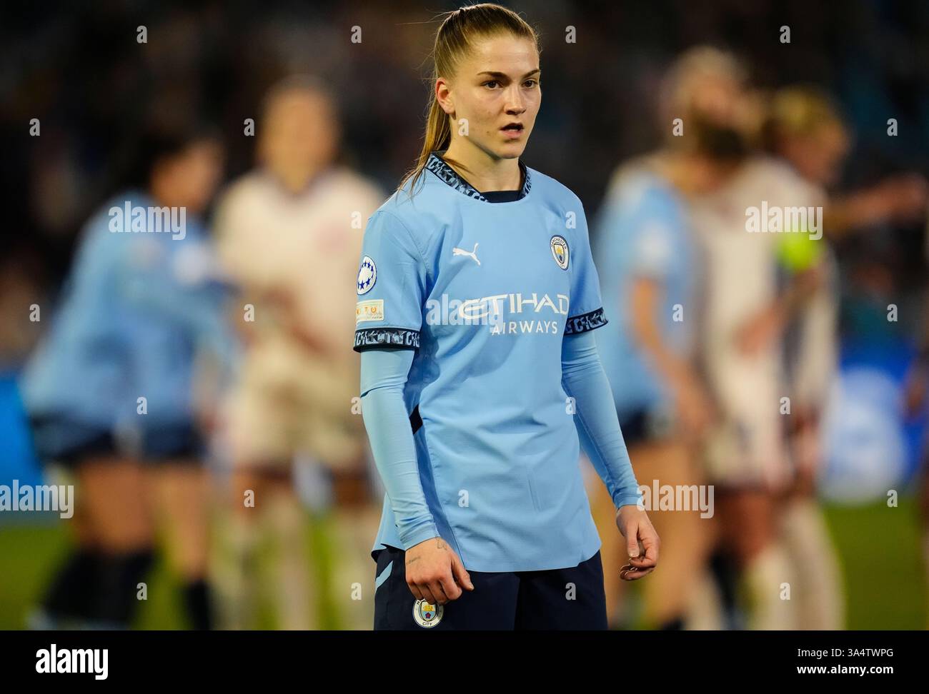 Manchester City's Jess Park during the UEFA Women's Champions League ...