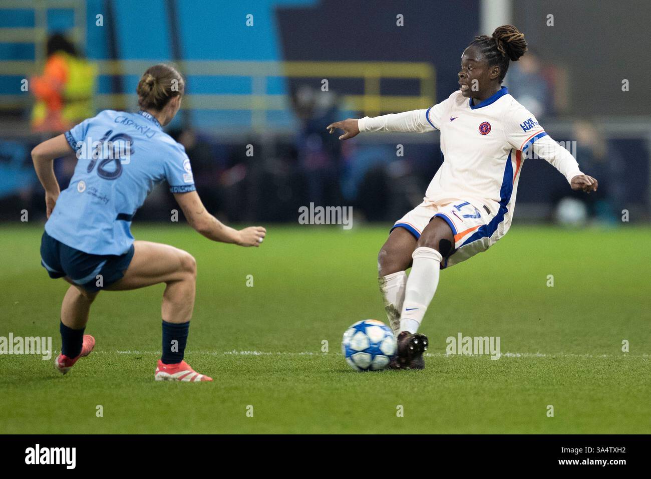 Sandy Baltimore #17 of Chelsea F.C women during the UEFA Women's ...