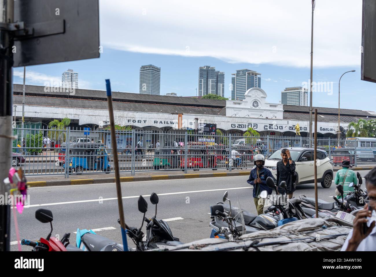 Colombo Sri Lanka - September 2 2024; Colombo Fort Railway Station ...